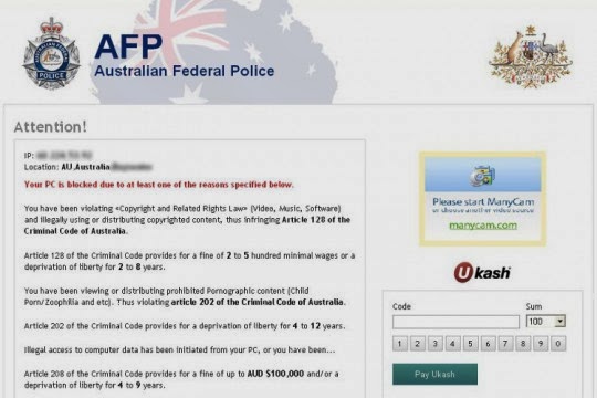 Professional Virus Removal And PC Security Protection: Remove AFP Ukash ...