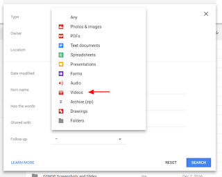 Find your videos: Google Photos, Google+, Google Drive (and YouTube)