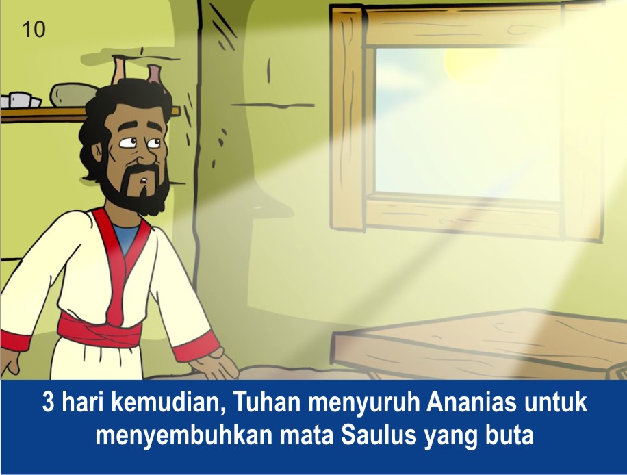 Komik Alkitab Anak: Saulus Menjadi Paulus