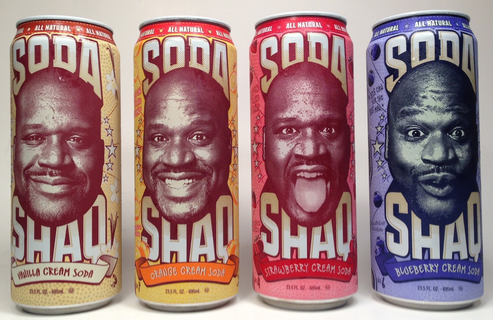Soda and Candy Blog: Soda Shaq Vanilla Cream Soda