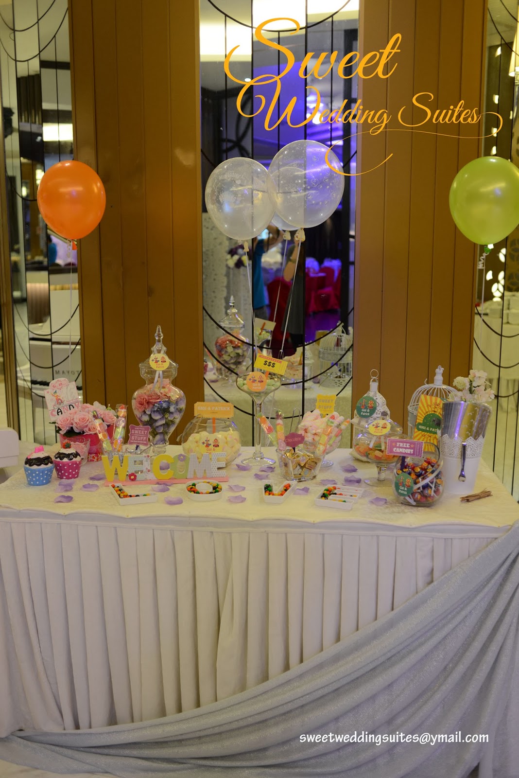 Sweet Wedding Suites: Candy Corner Decoration ~ Ho Man Tin Club One ...