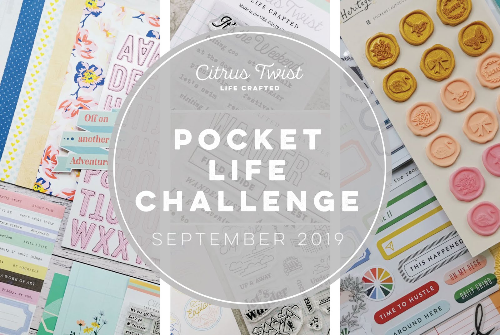 Citrus Twist Kits | Blog : Pocket Life Challenge with Patricia Roebuck