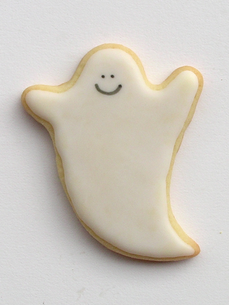 Nina's Show & Tell: Ghost & Candy Corn Cookies
