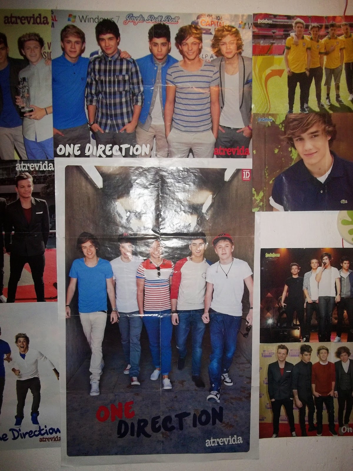 Posters, dicas e minha camiseta do 1D - Crazy For One Direction Brasil