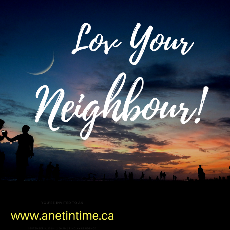 Love Your Neighbour, a poem - A Net in Time