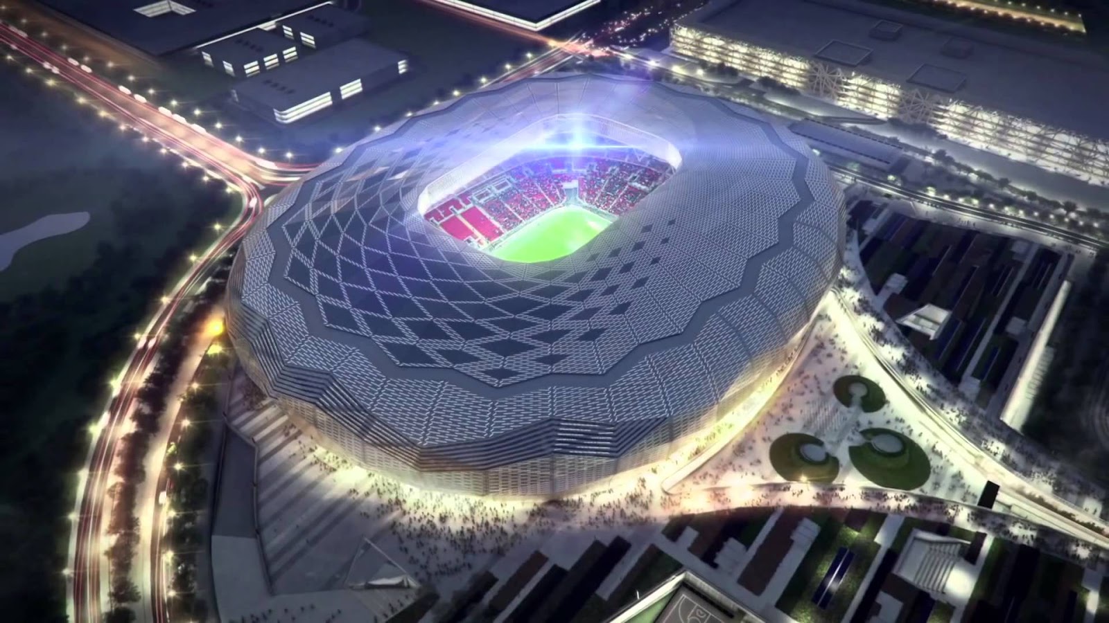 Neo Futuristic Architecture - Qatar World Cup 2022 Stadium. - archicture