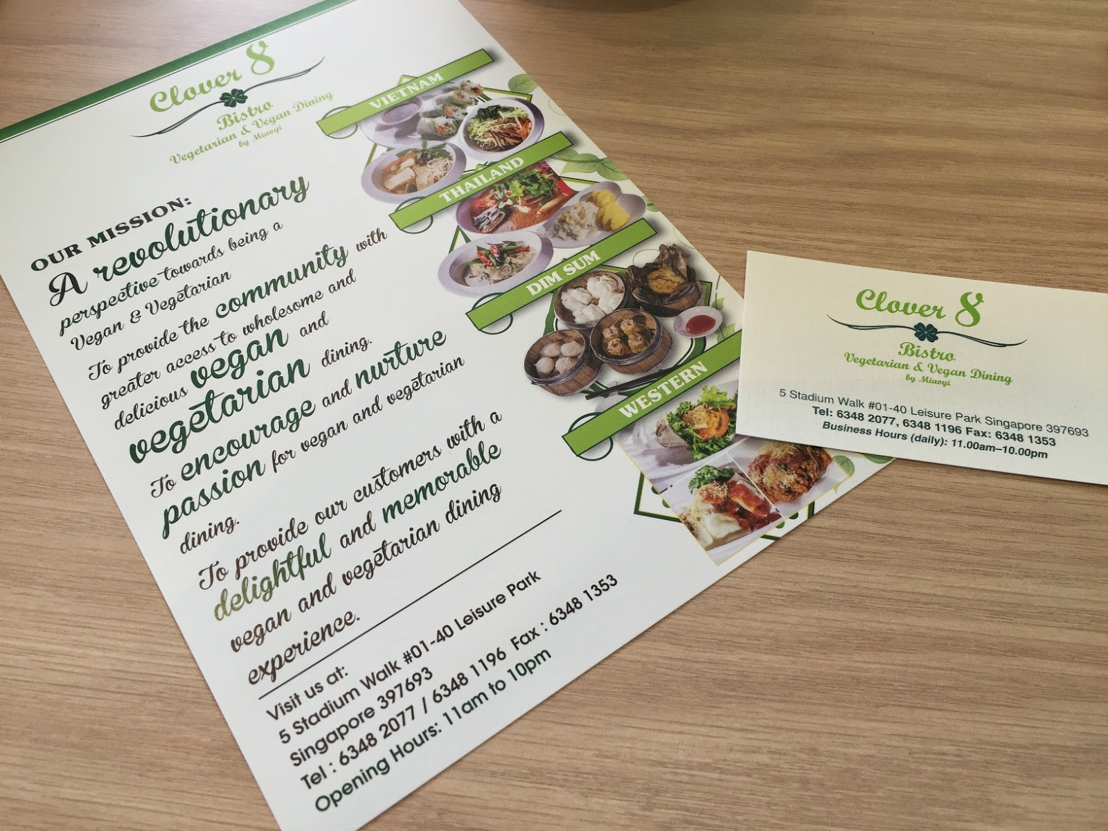 ~All About Veggie~: Clover 8 Bistro Vegetarian & Vegan Dining by Miaoyi ...