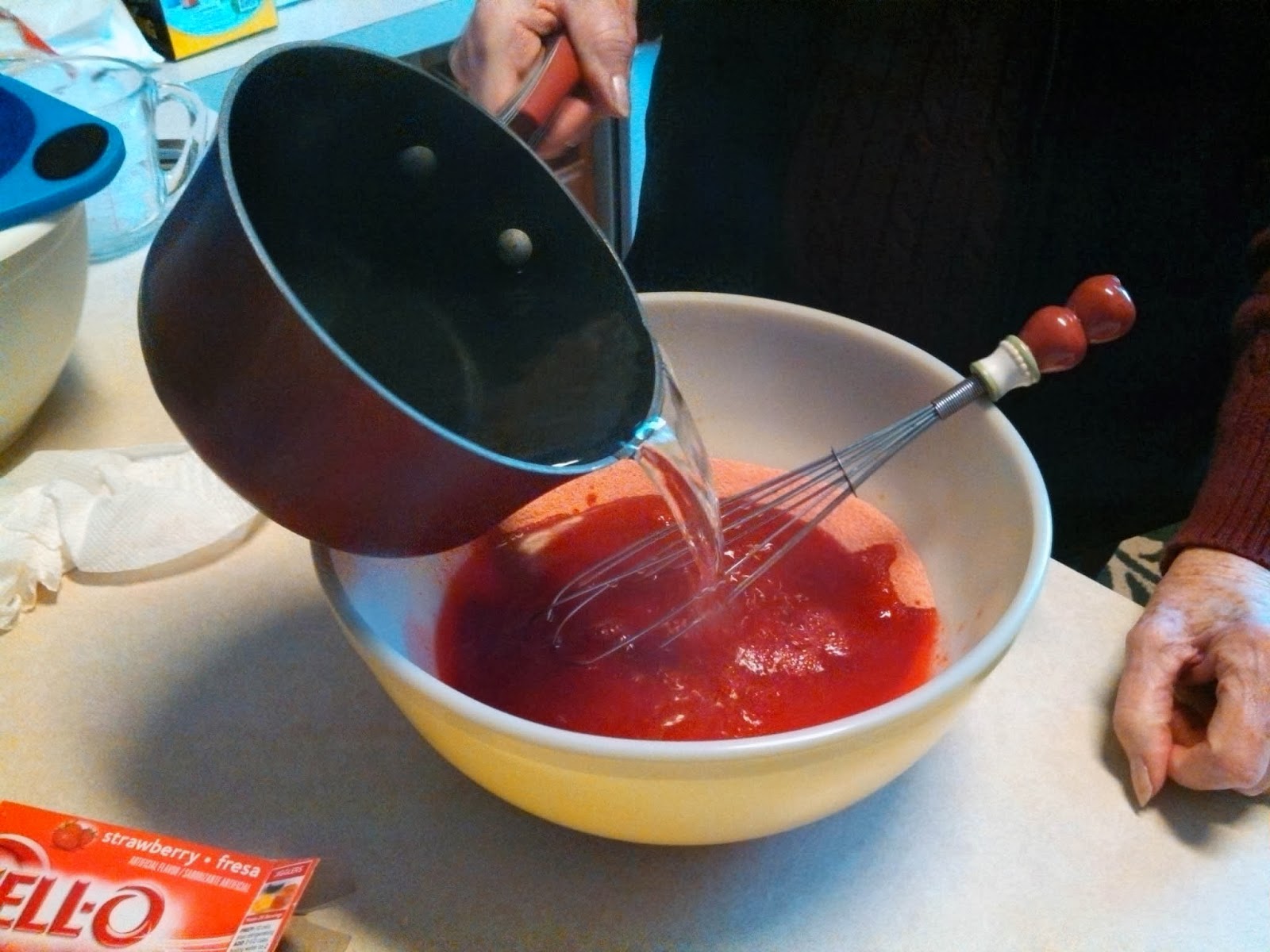 Completely Indie: Grandma's Yummy Pink Jello Recipe