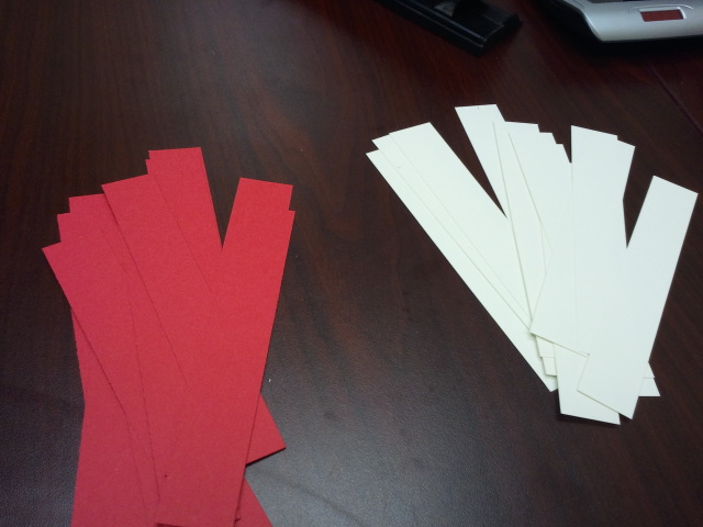 cope & hope: heart paper chains {tutorial}