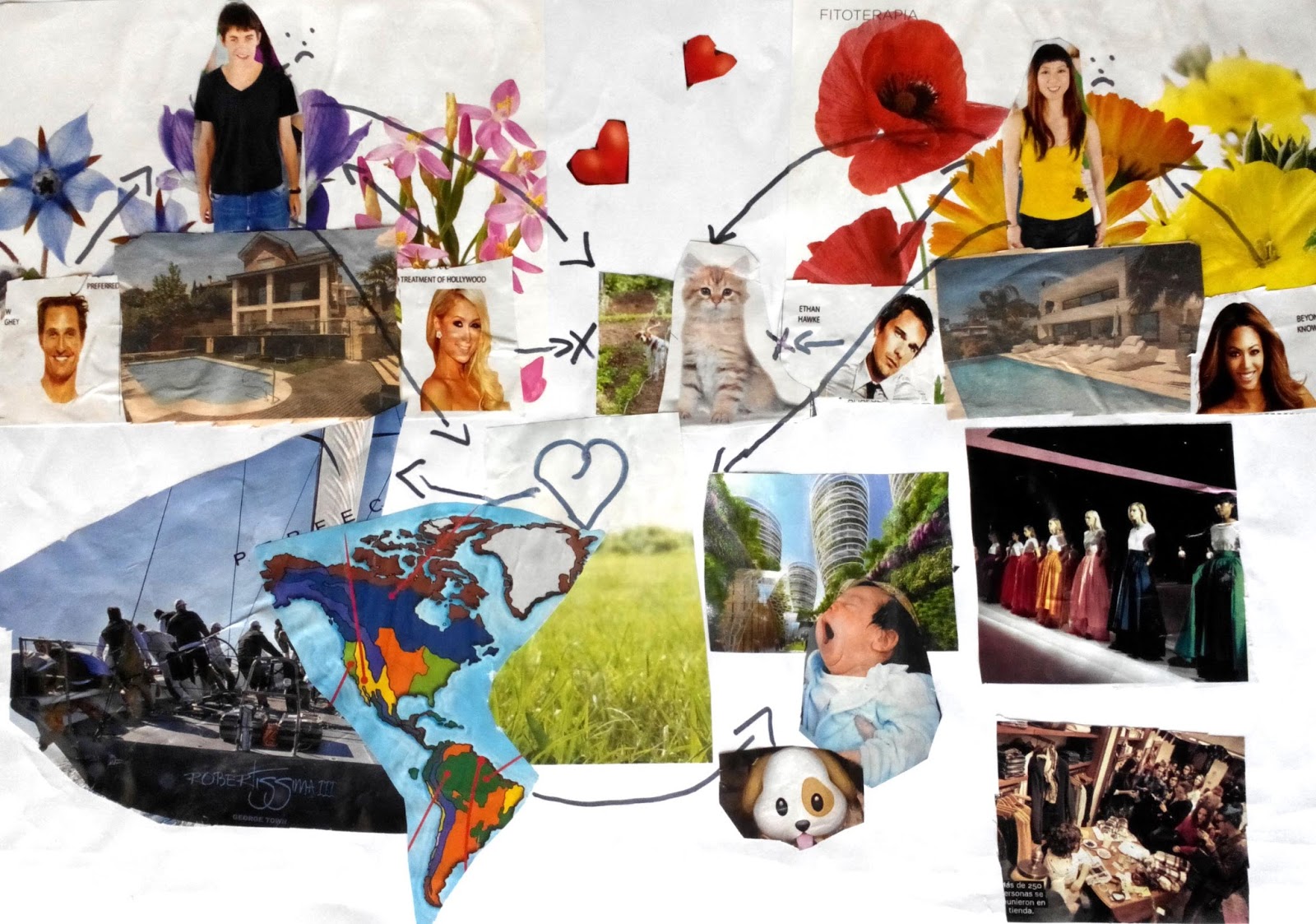 Galería de Arte Alhucema: Lenguaje Visual (Collage)