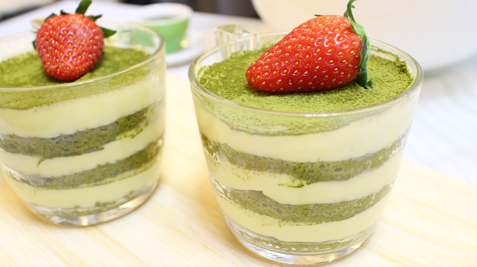 ~ bizarre island ~: Matcha Tea-ramisu in a Cup
