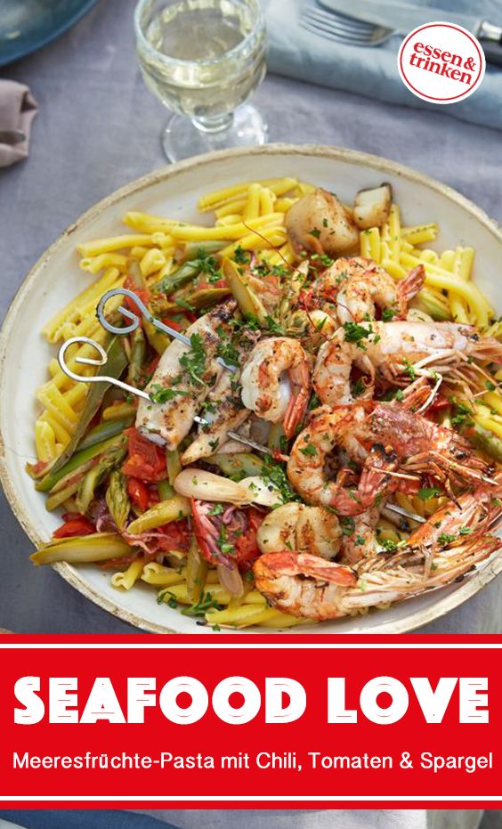 Rezept für Meeresfrüchte-Pasta - Vegan Recipes Beginner