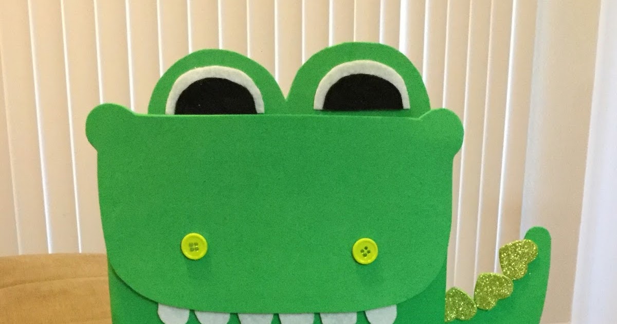 Busy Teacher Mommy : Valentines Alligator box