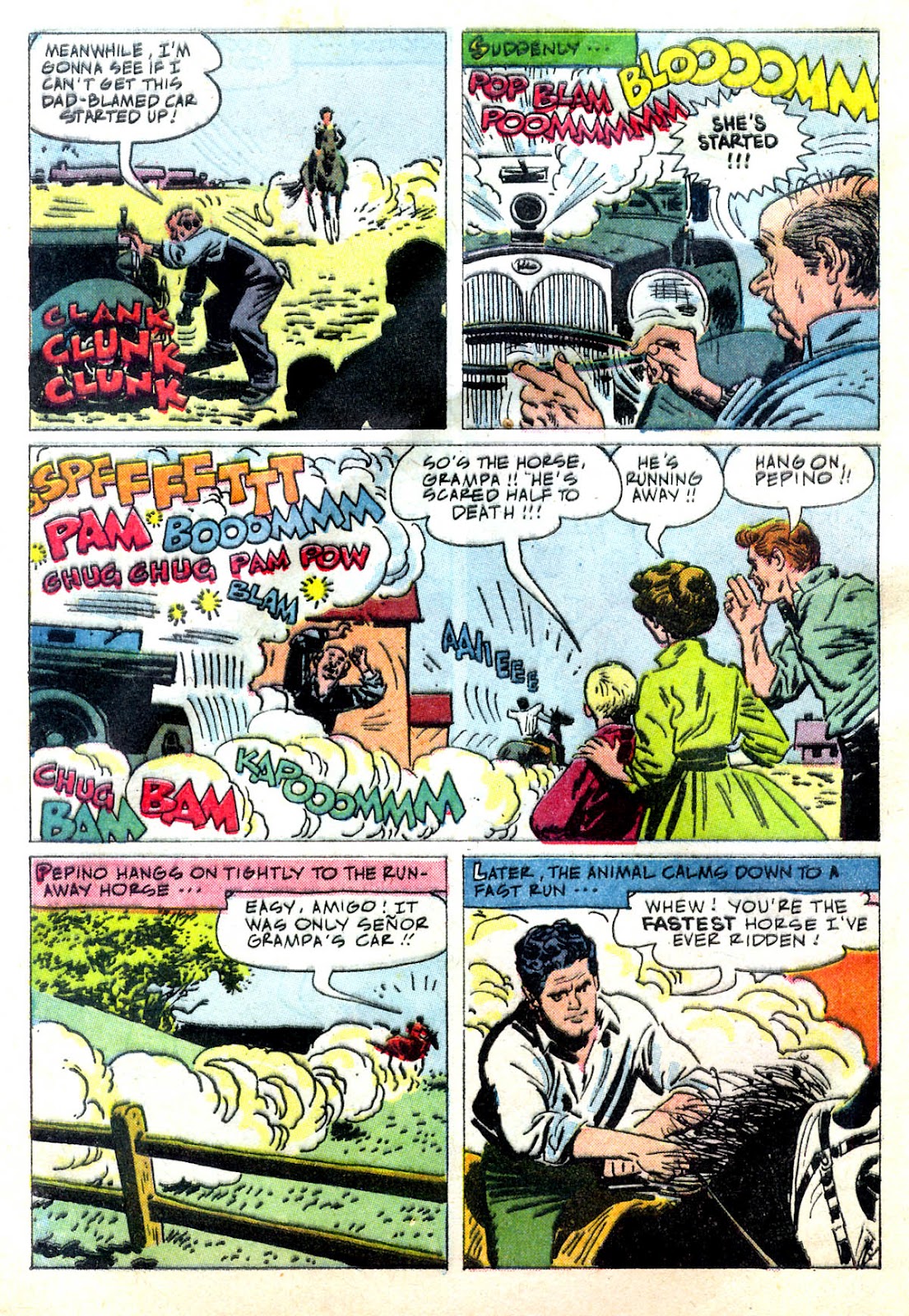 The ALEX TOTH archives: TOTH - FOUR COLOR COMICS 1134 Real McCoys ...