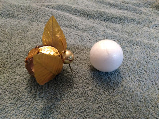 How to make a golden snidget from Harry Potter