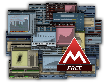 Pelota de Playa Records: Plugins Gratis! MFree Bundle de Melda Productions.