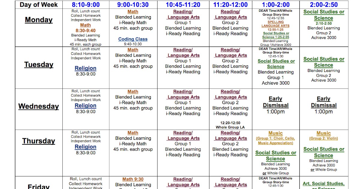 Welcome To Fourth Grade Daily Schedule welcome-to-fourth-grade-daily-schedule