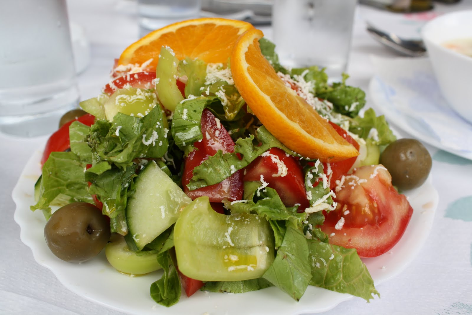 brenna journeys.: Food from Kukesi..