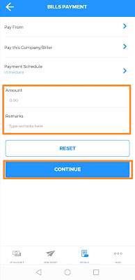 Primewater Bill Payment via BDO Online Banking App