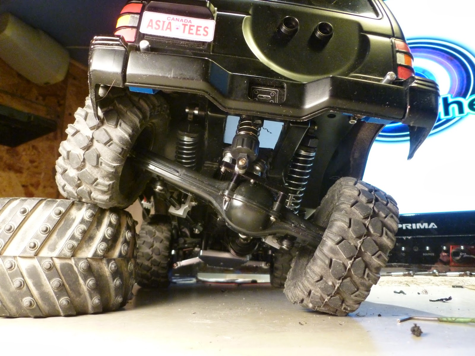 theLEDwheel: Major Tamiya CC01 mods....