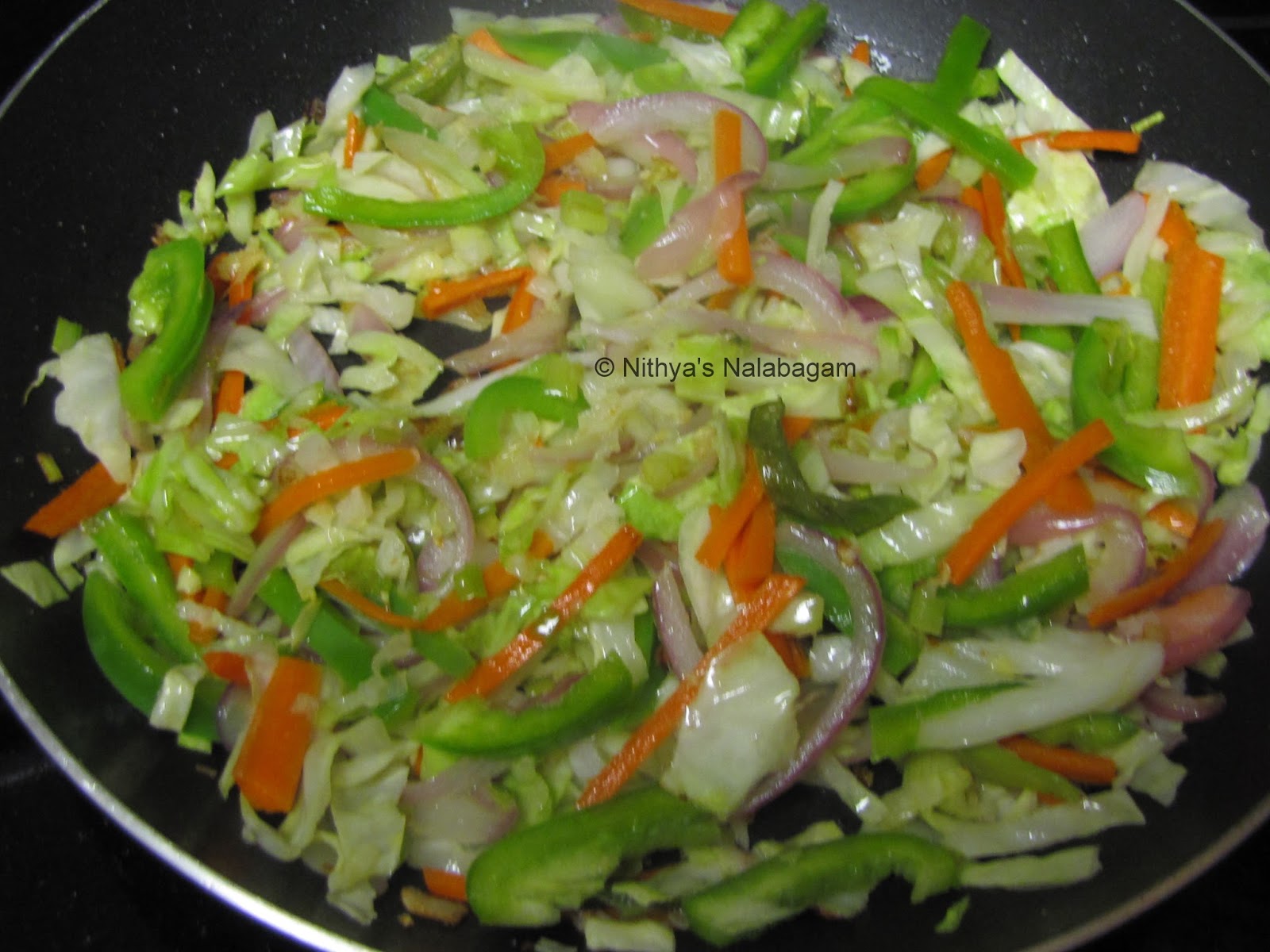 Veg Semiya Noodles | Indo-Chinese Style |Nithya's Nalabagam