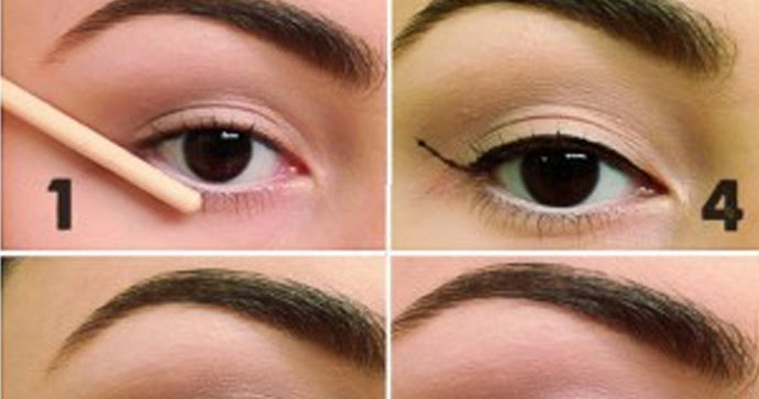 A Step By Step Guide To Perfect Winged Eyeliner In 2 Minutes