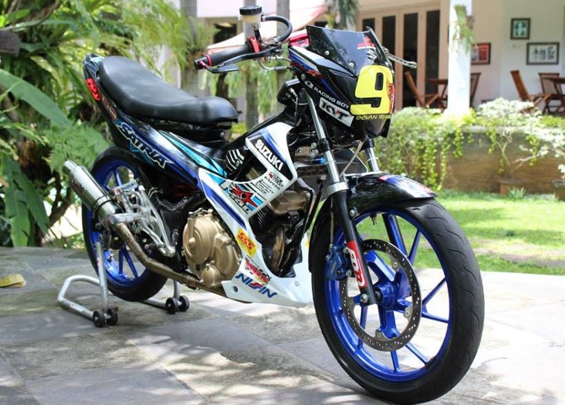 Satria FU Modif Road Race