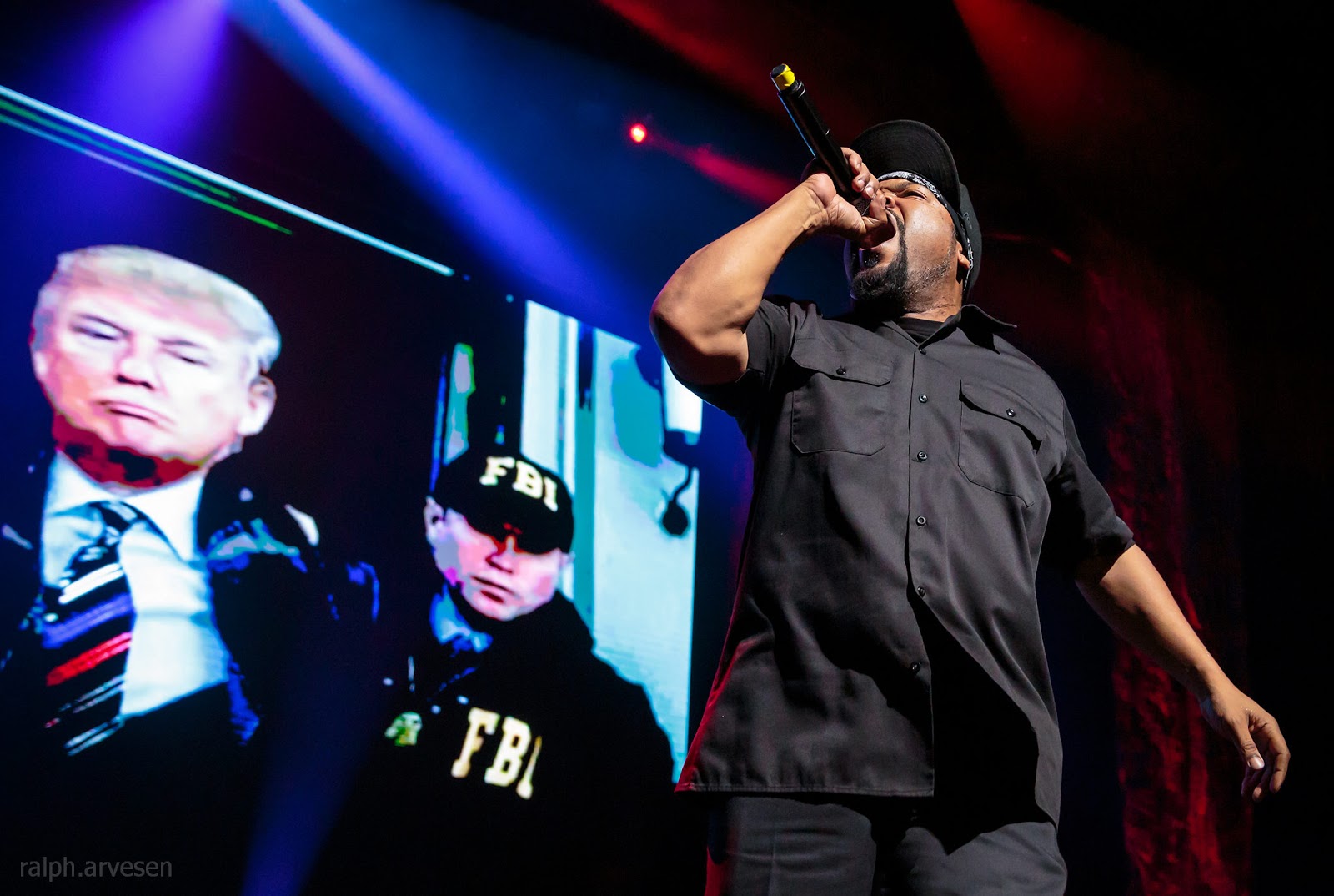 Ice Cube performing at the ACL Live Moody Theater in Austin, Texas