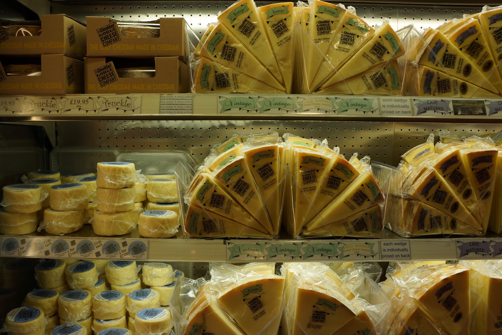 Cheddar from Cheddar - our quick trip to the gorges