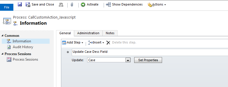 Arpit's Dynamics 365 Blog: Dynamic CRM 2013 - Calling Custom Action ...