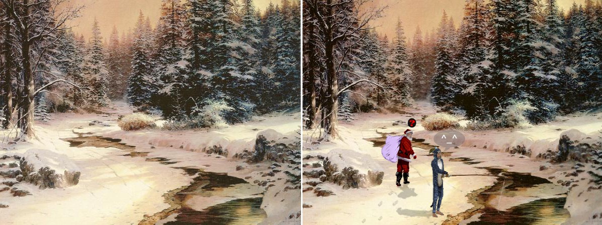 Art Now and Then: Art Parody