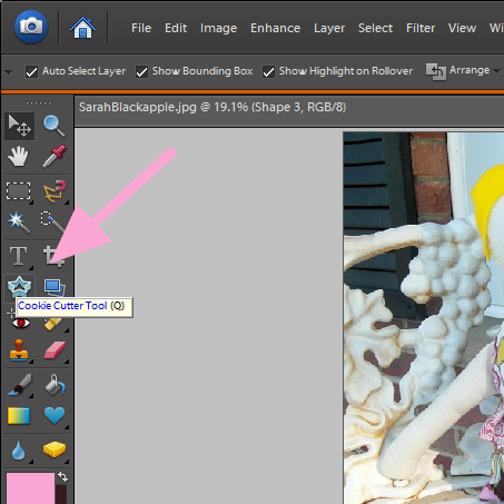 Cropping Images into different shapes - tutorial - Sisters, What!