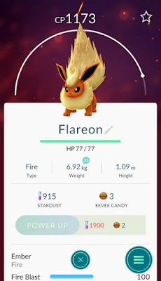 Pokemon Go: Flareon