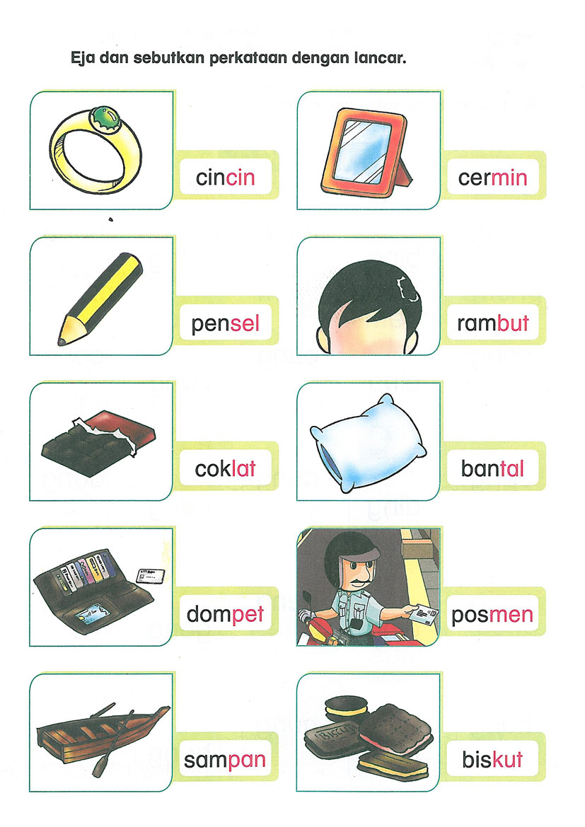 TAY SU SEIN D20102044035 (EL-J09): Perkataan yang mengandungi Suku Kata ...