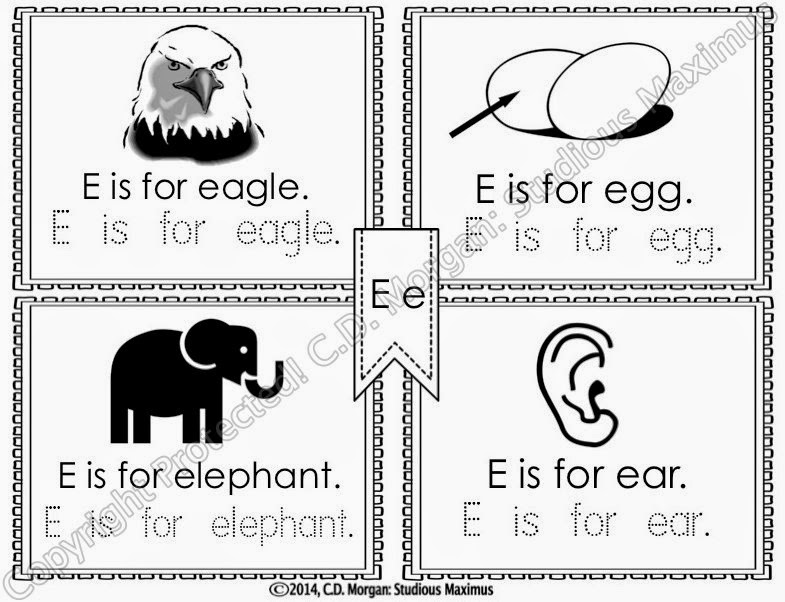 Studious Maximus: Alphabet - learning letters and letter sounds!