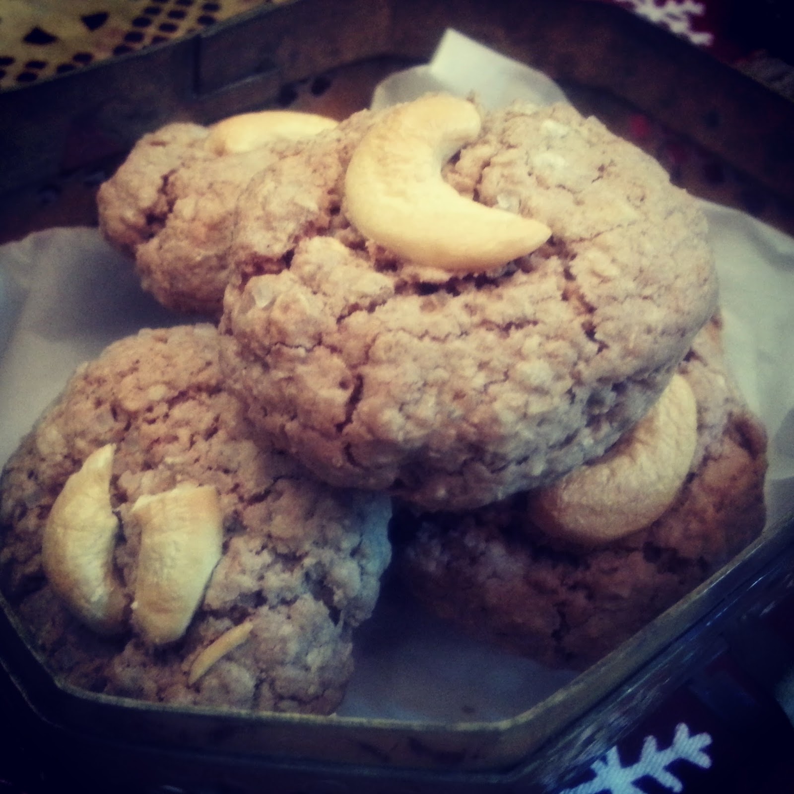 Reinventing Food by Apoorva: Chocolate Coconut Oatmeal Cookies