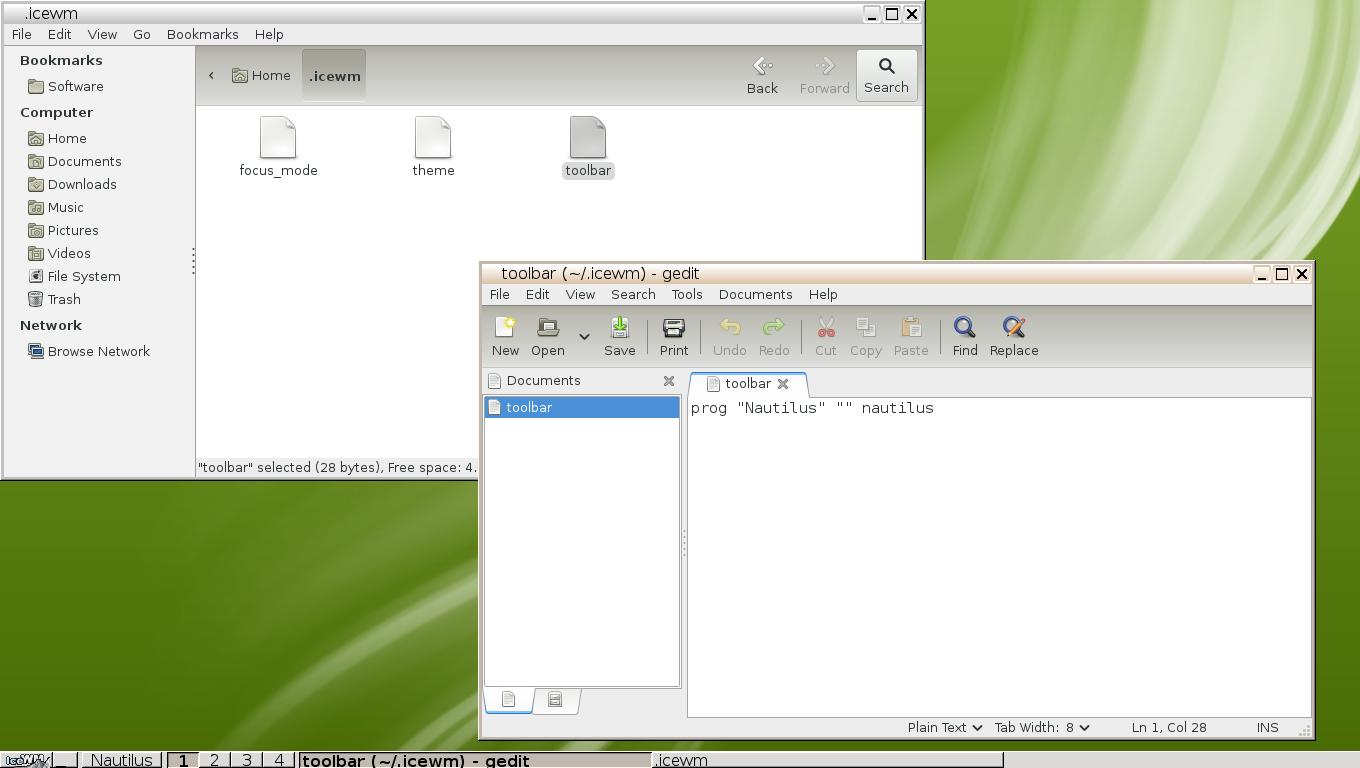 Ultra Random Thoughts: IceWM on openSUSE 12.1