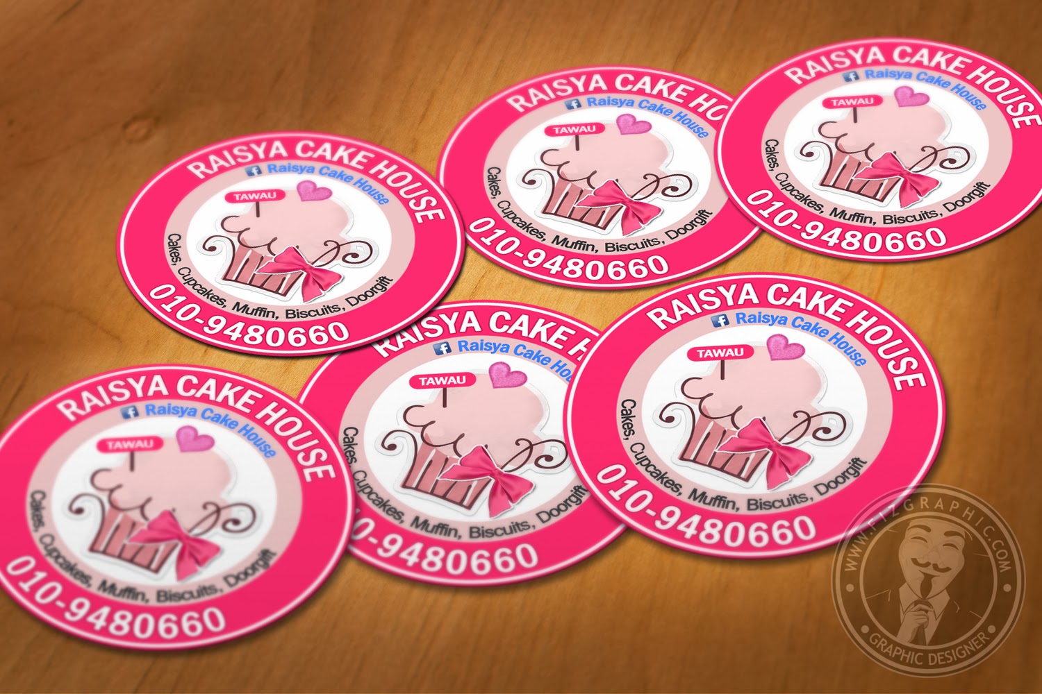 Fizgraphic: Design dan Printing Sticker #7