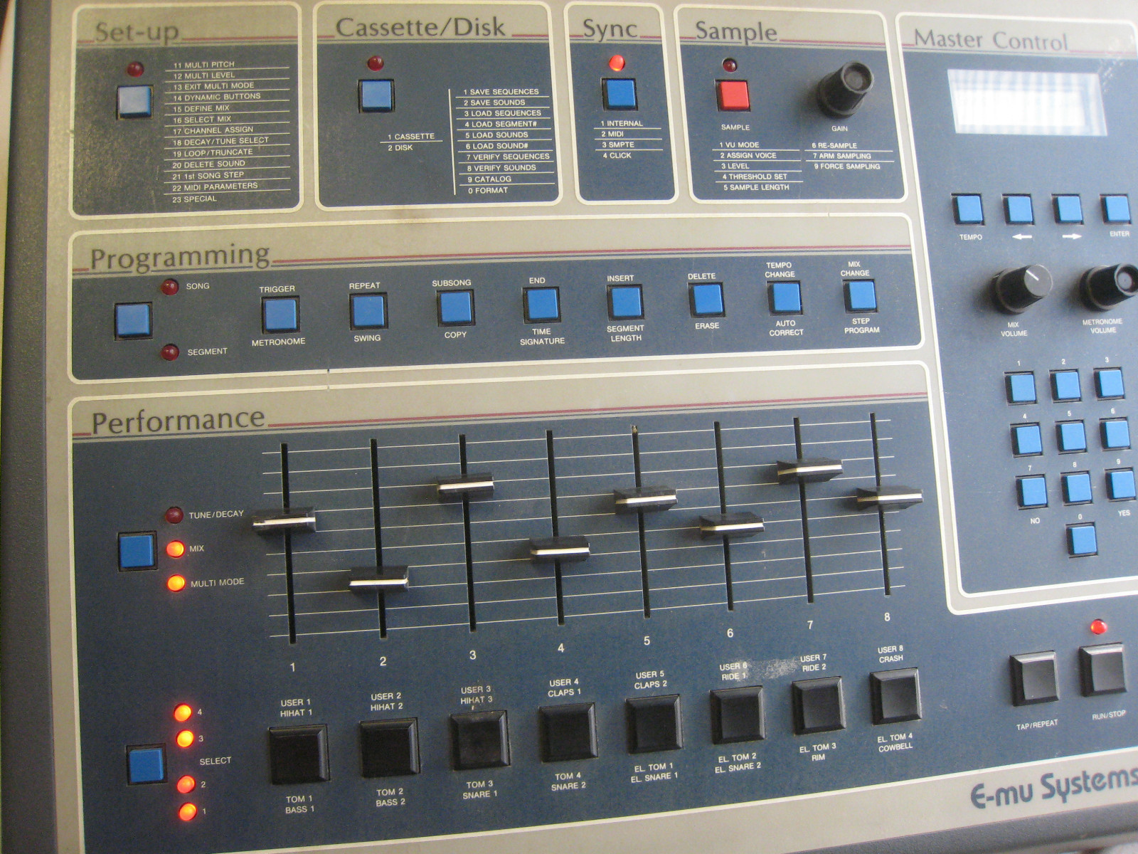 MATRIXSYNTH: E-mu Systems, Inc SP-12 Sampling Percussion Drum Machine ...