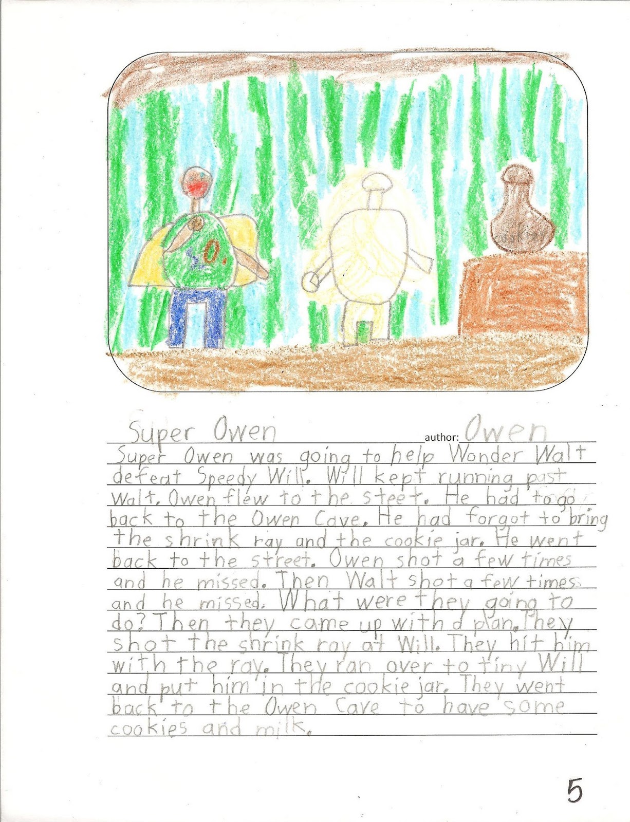 2nd Grade: Class Story Book