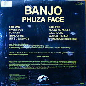 Afro-Synth: BANJO - Phuza Face (1988)