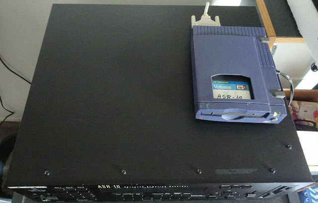 MATRIXSYNTH: ENSONIQ ASR-10 Rack Sampler Synthesizer SN ASR-10434 w ...