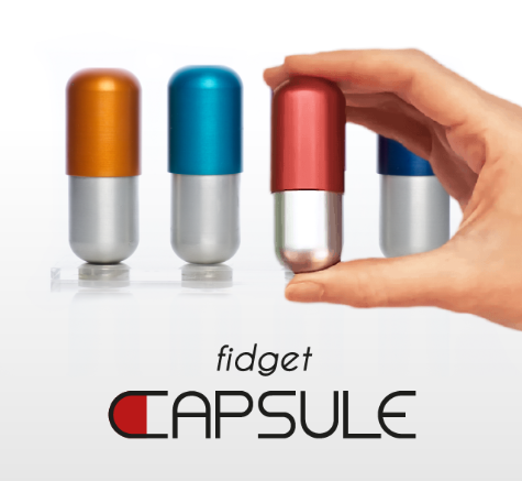 Fidget Capsule A New Kind of Fidget | Upscale Geek