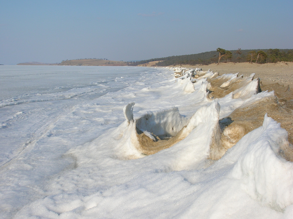 Being Here: Frozen waves