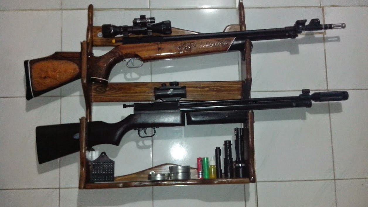 Rak Senapan: Hasil Karya