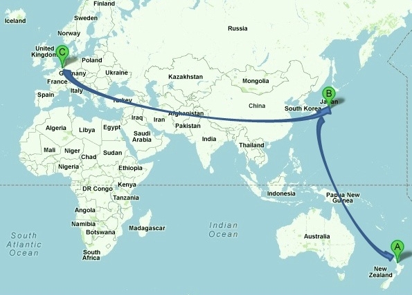 Shinme: Leaving Japan :-( Going to New Zealand :-)