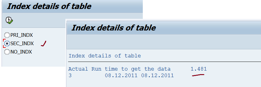 TECHSAP : How Primary and Secondary Index Actually work in ABAP open SQL?