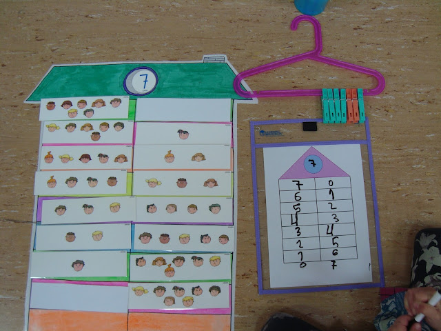 Plastificando ilusiones: La casita de los números