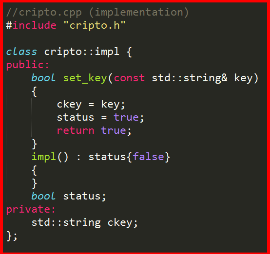 PIMPL Idiom (PImpl idiyomu) - 1 ~ C++ Learning Tutorials