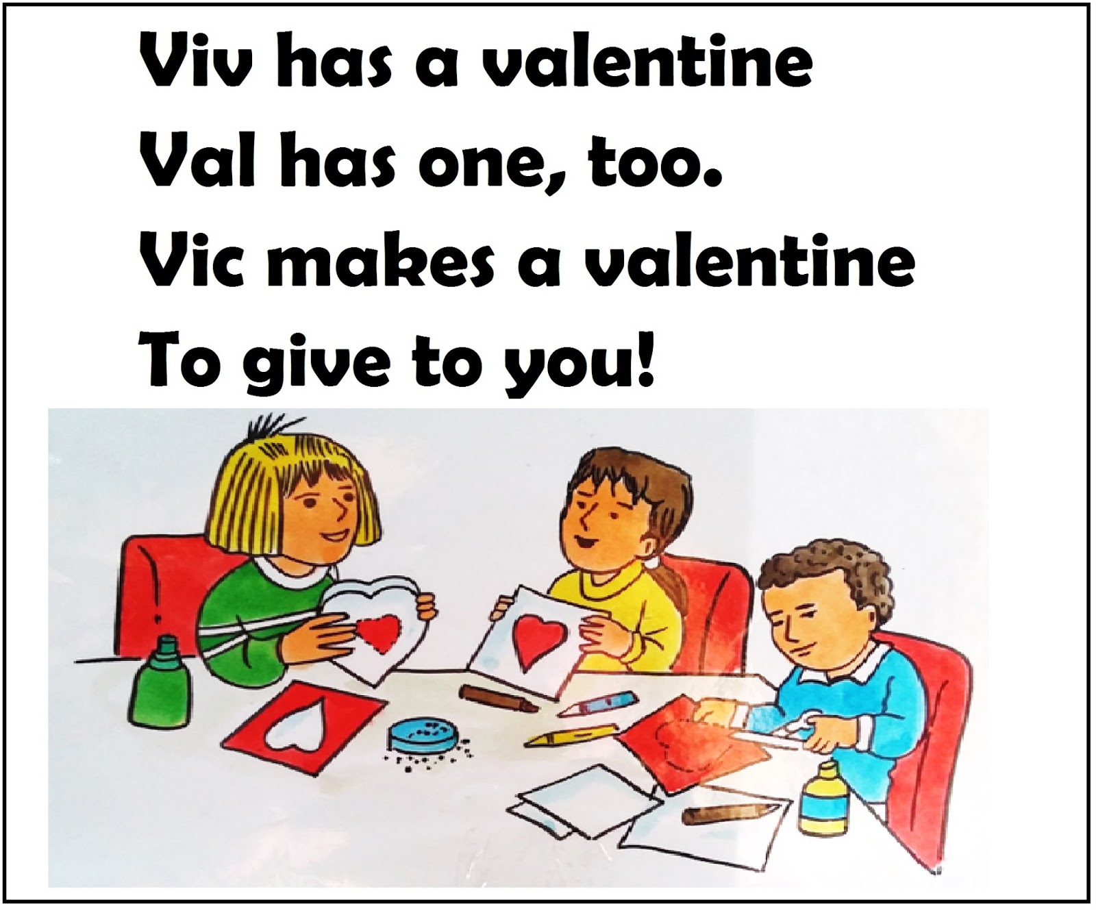 SAINT GEORGE: Poem - Letter Vv